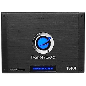 Planet Audio AC1600.4 1600W 4 Channel Car Amplifier Power Amp+Remote AC16004