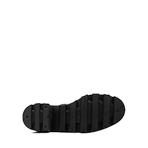 DREAM PAIRS Women's Knee High Boots, Comfortable Chunky Platform Round Toe Stretch Boots for Women, SDKB2310W, BLACK, 8.5