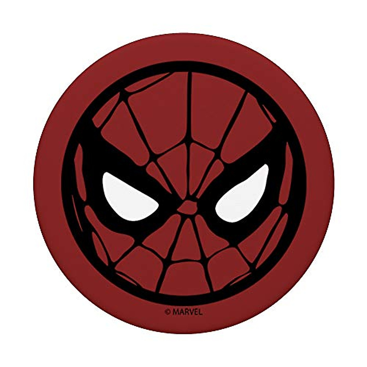 Marvel Spider-Man Circle Mask Kids PopSockets PopGrip: Swappable Grip for Phones & Tablets