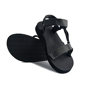 riemot Women's Hiking Sandals, Adjustable Closed Toe Sport Sandals, Lightweight Trail Walking Athletic Sandal, Summer Beach Water Shoes Non Slip Breathable Comfort Sandals for Woman Green 10 US