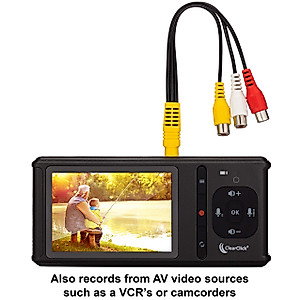 ClearClick HD Video Capture Box Ultimate (4K Edition) - Record and Stream Video from HDMI (Up to 4K30) and AV Video Sources, No Computer Required (Updated)