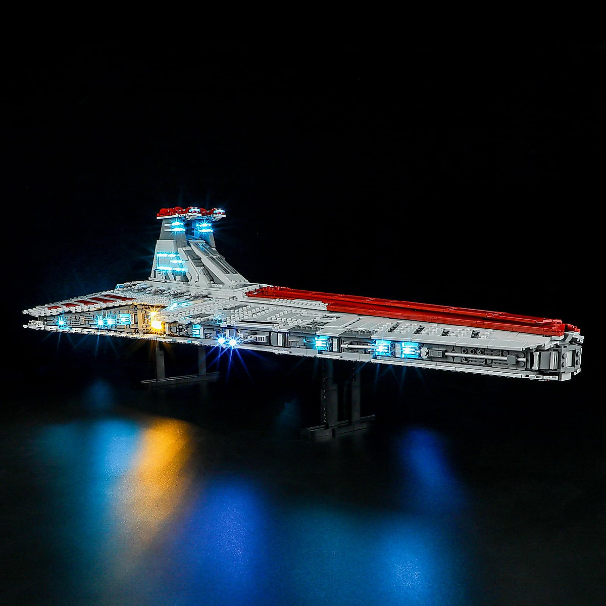 BRIKSMAX Led Lighting Kit for LEGO-75367 Venator-Class Republic Attack Cruiser - Compatible with Lego Star Wars Building Set- Not Include Lego Set