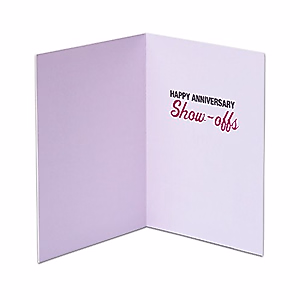 American Greetings Funny Anniversary Card for Couple (Show-Offs)