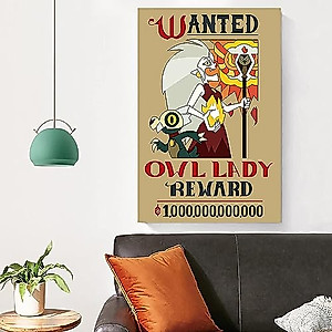 Nezih Art Poster 12 x 18 inch, Decoration The Canvas Wall Art Gift Owl Merch House Decoration Room Decor for Home Office Living Room Bedroom