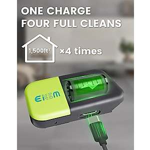 Green Vacuum Light Show All Dust Compatible with Dyson Shark Bissell, Vacuum Cleaner Light Attachment Display All Dust & Detect Cat Dog Hair, Upgrade Universal Accessories (USB-C Rechargeable)