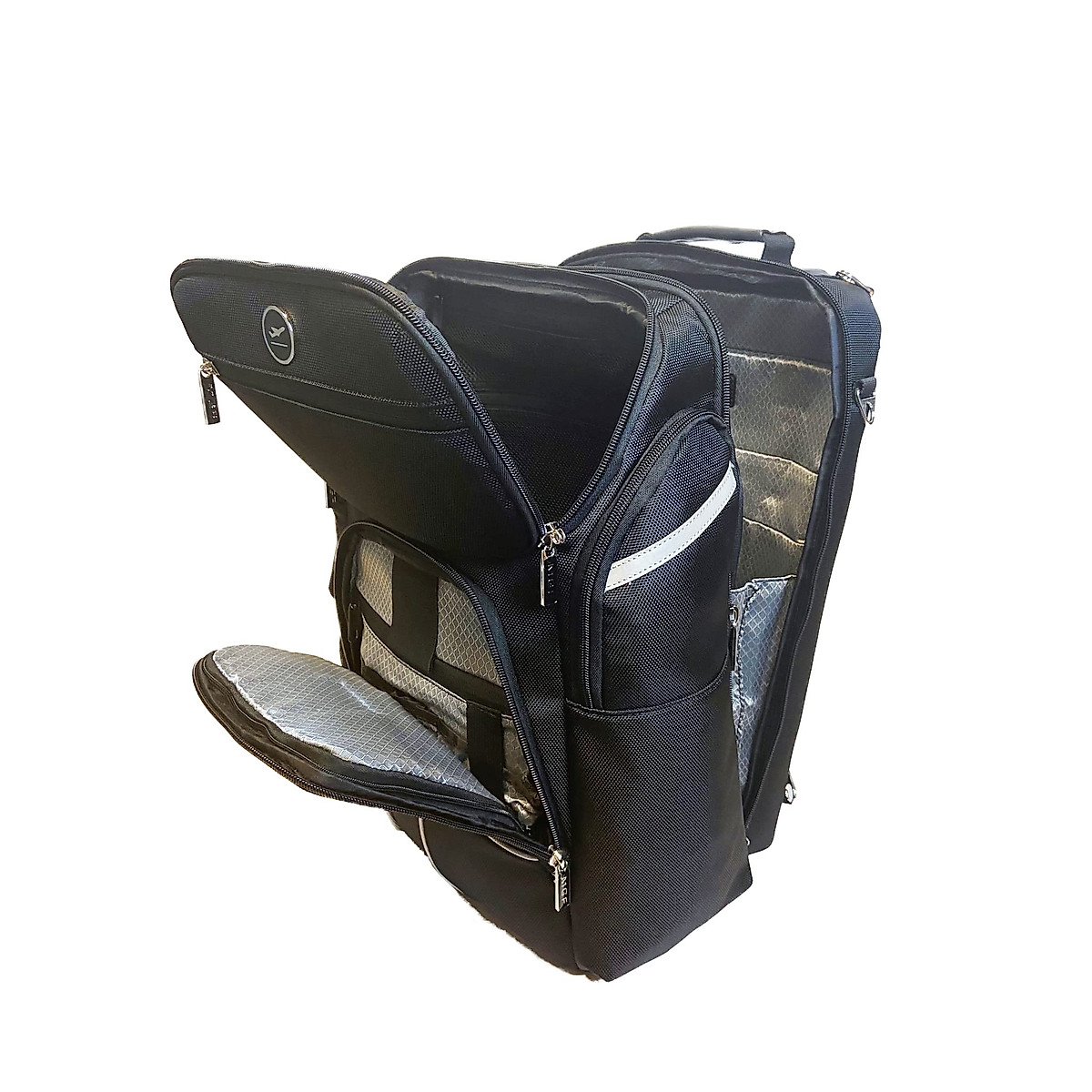 MYGOFLIGHT PLC Pro iPad and Laptop Water Resistant Ballistic Nylon Aviation Flight and Travel Bag and Backpack