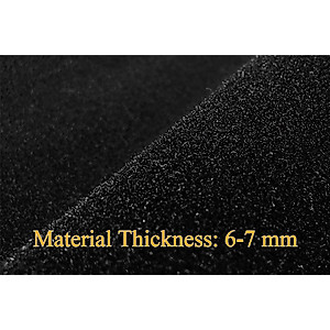 Yiz Dash Cover Mat Custom Fit for Ford Ranger 1995-2011,Ford Explorer 1995-2001,Mercury Mountaineer 1997-2001 and Mazda B2300 B2500 B3000 B4000 1995-2010,Dashboard Cover Pad Carpet (Black) J35