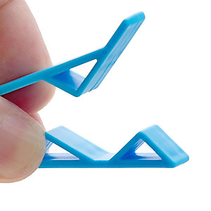 SUPVOX 24pcs Garbage Bag Clip Garbage Bin Clamps Trash Bag Clamp Waste Basket Fixing Fastener Garbage Can Clips Dustbin Bag Clip Holder Trash Bag Clip Clamp Bins Lining Plastic Non-Slip