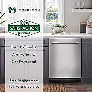 W10712395 Dishwasher Replacement Top Rack for Kenmore Kitchenaid Whirlpool Dishwasher Parts, Replace W10350375 AP5957560 Dishwasher Upper Rack Parts, WDT750SAHZ0 WDT970SAHZ0 WDT780SAEM1 WDTA50SAHZ0