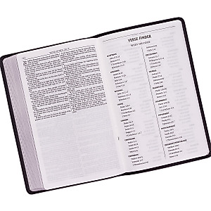KJV Holy Bible, Gift Edition Faux Leather, King James Version, Black