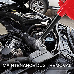 Boshen Handheld Electric Leaf Blower 110V 700W 5.5A 2 in 1 Corded Vacuum & Sweeper Lightweight Multifunctional Mini Leaf Blower for Home Porch Patio Computer Car