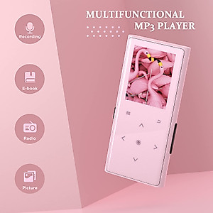 128GB Mp3 Player with Bluetooth 5.2,COCONISE Music Player with Speaker Hi-Fi Lossless Sound Quality, with FM Radio, Voice Recording, E-Book Function,Super Light Perfect for Running