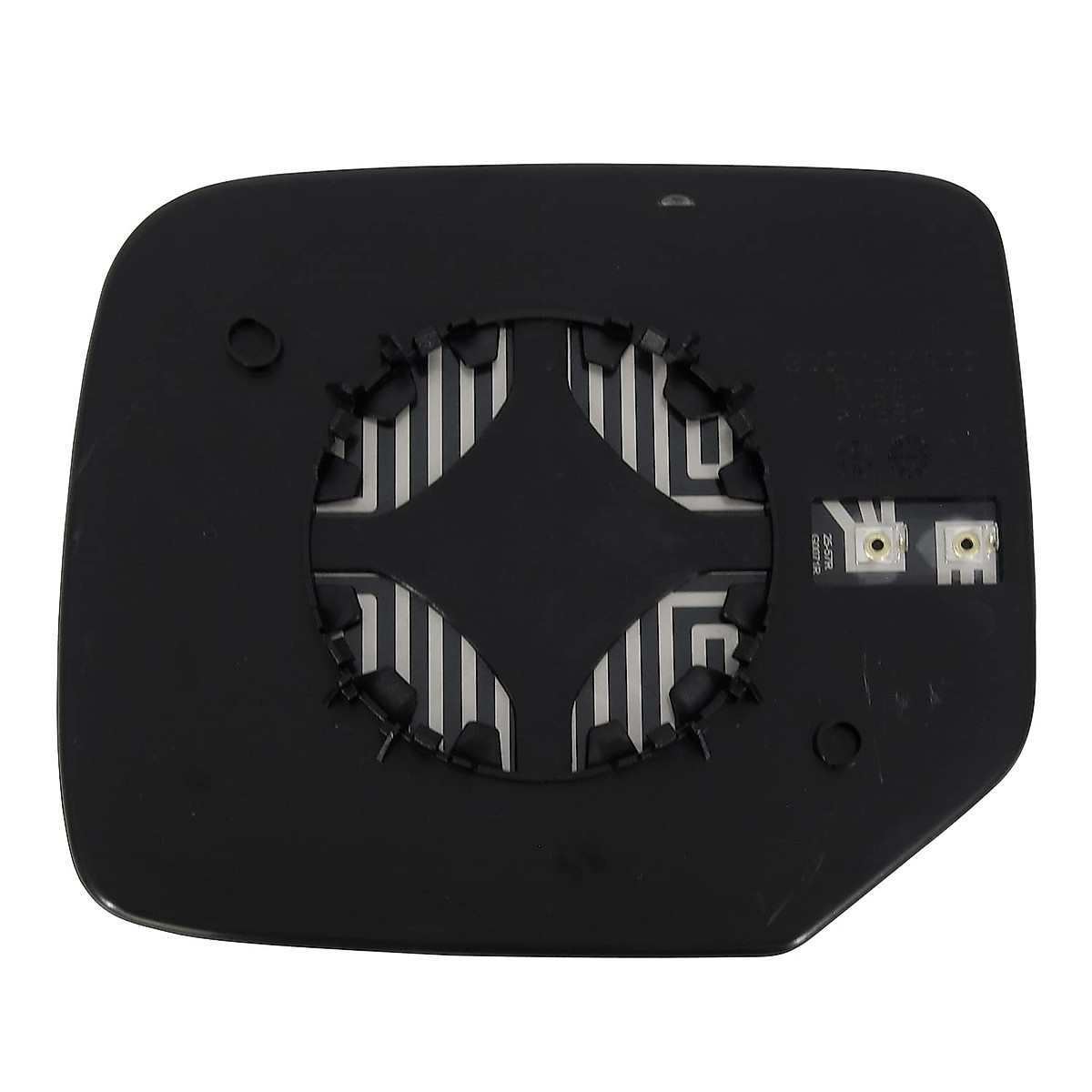 Passenger Side Mirror Glass Assembly With Plastic Backing Plate Heated Compatible with 2009-2015 Honda Pilot