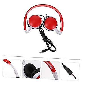 Mikikit Kids Headphones 2 pcs Headphones Computer Headset witeless Earbuds Headphones for Noise Cancelling Headphones Headphones Foldable Stereo Music Headset Noise Cancelling Earbuds