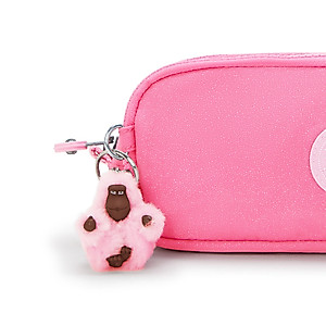 Kipling Gitroy Pencil Case Pink Twinkle