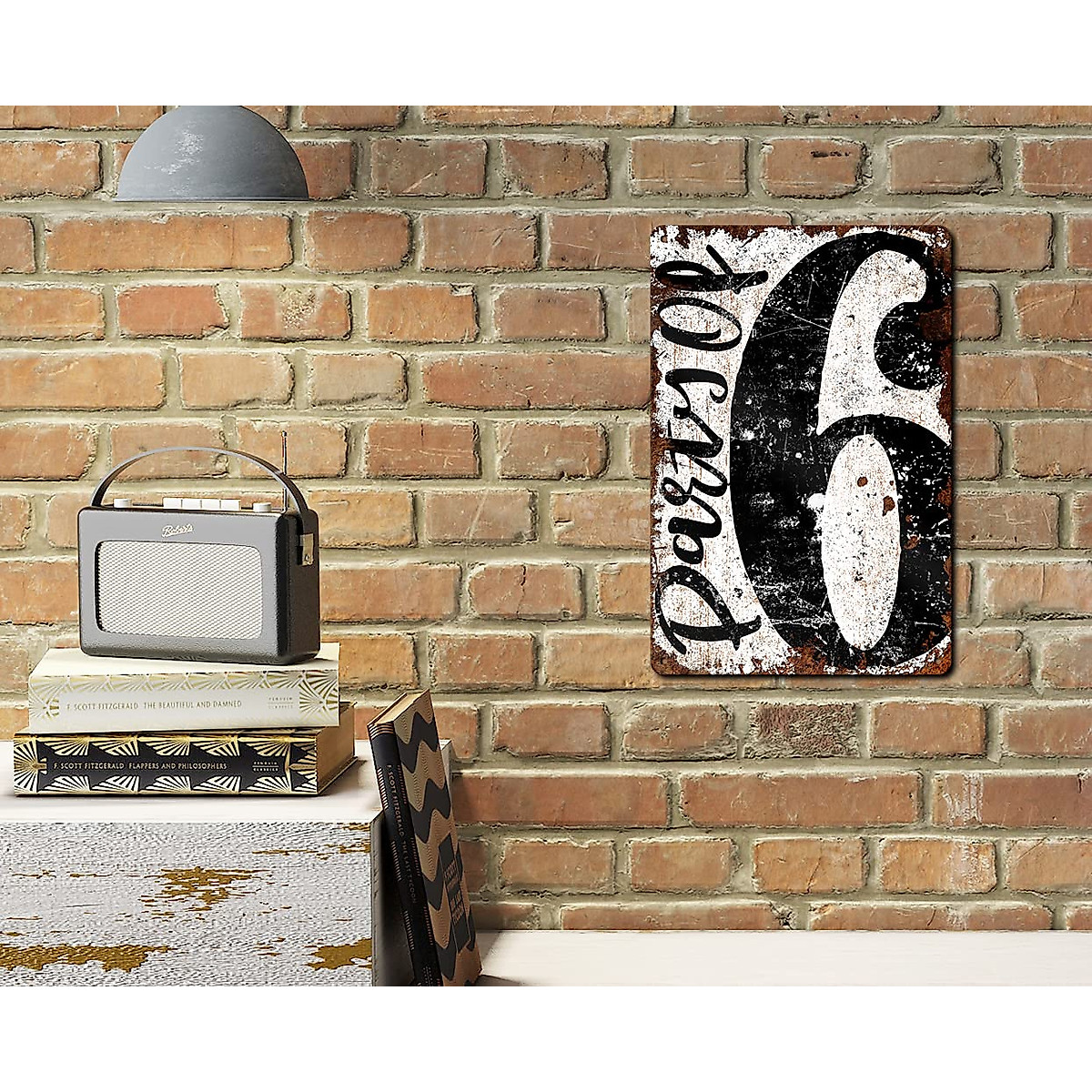 Custom Made Party Of Your Family Size Metal Decor Sign For Kitchen Or Dining Room