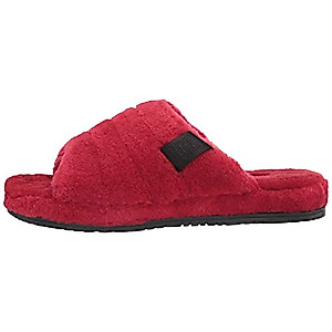 UGG Men's Slipper, Samba RED Fluff, 9
