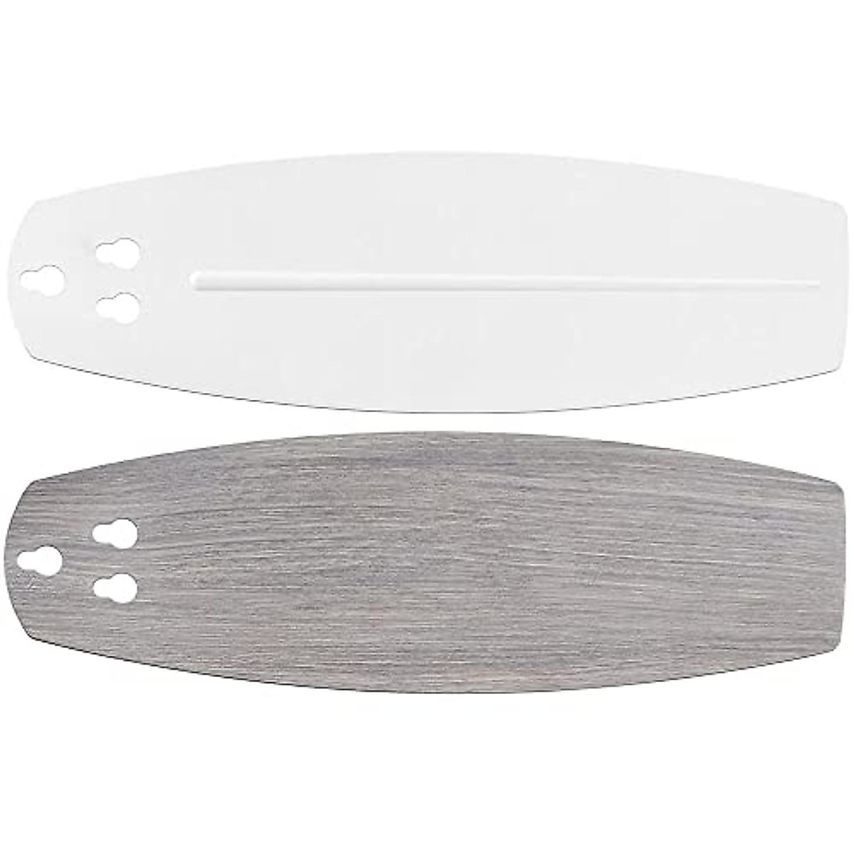 North Pond 52 in. LED Outdoor Matte White Ceiling Fan with Light