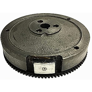 Flywheel W/ Gear For Honda GX340 GX390 11HP 13HP For Predator 420cc 13HP 8750W 9000W Electric Start Engine Generator 69736 60340 60349 For Generac GP6500E GP8000E Electric Generator