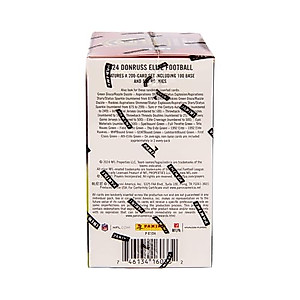 2024 Panini Donruss Elite NFL Football Trading Cards Blaster Box