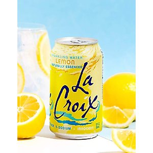 LaCroix Sparkling Water, Lemon 8pk, 12 Fl Oz (pack of 8)