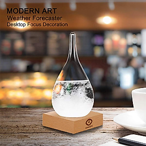 Storm Glass Weather Stations Water Drop Weather Predictor Creative Forecast Nordic Style Decorative Weather Glass