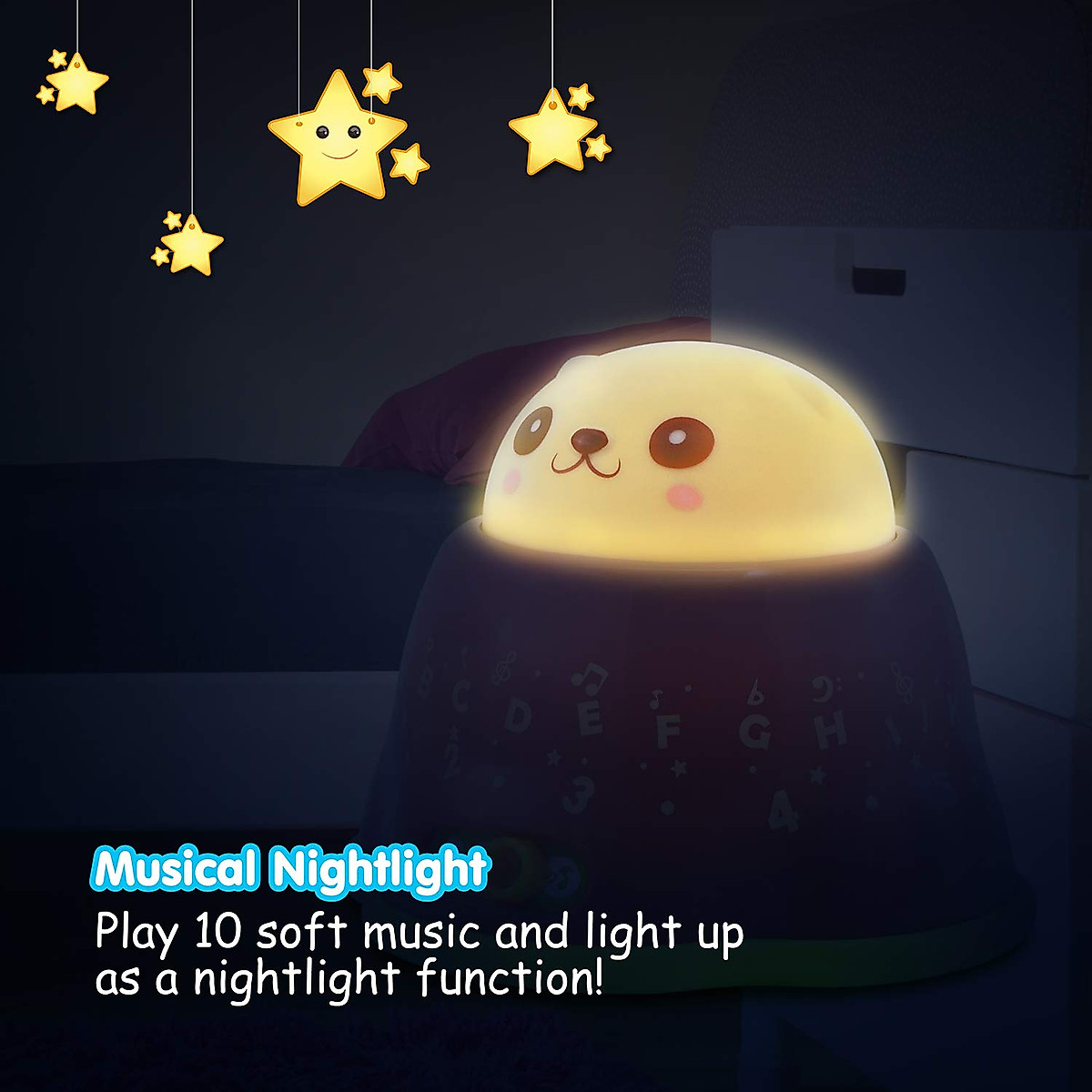 BEST LEARNING Whack and Learn Mole - Educational Interactive Light-Up Toy for Infants Babies Toddlers for 6 Month and up - First Baby Boy or Baby Girl Birthday Gift