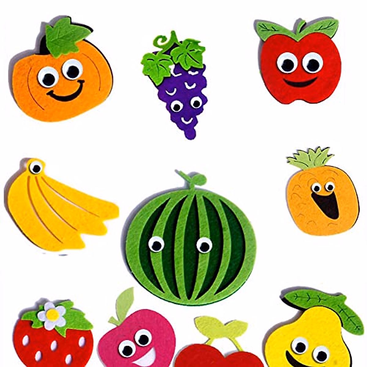 Googly Eyes Self Adhesive, 500pcs Wiggle Googly Eyes for Crafts Small Black Googly Eyes for Decorations 6mm 8mm 10 mm 12mm Mixed Packaging