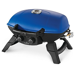 Genuine TQ285BL1 TQ285-BL-1TravelQ Portable Compact Outdoor rOP anee Gas Grill, Blue