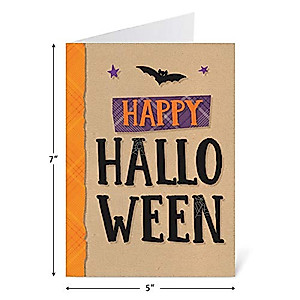 Current Halloween Greeting Cards Set - Set of 12 Large 5 x 7-Inch Cards, Themed Holiday Card Variety Value Pack, Assortment of 12 Unique Designs, Envelopes Included