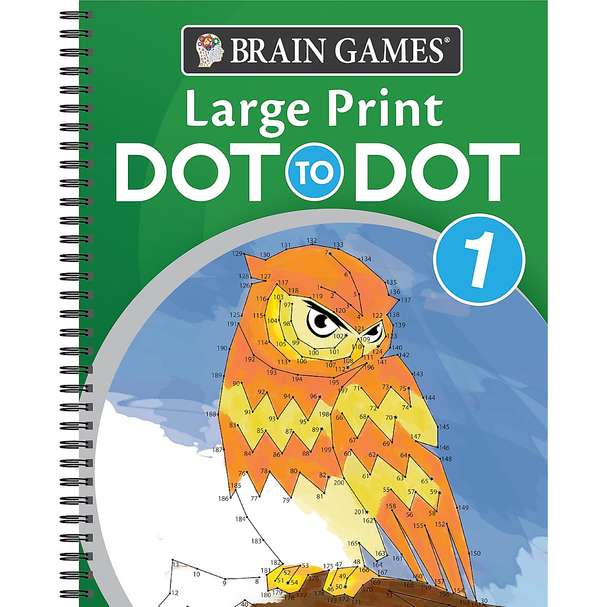 Brain Games - Large Print Dot-To-Dot 1