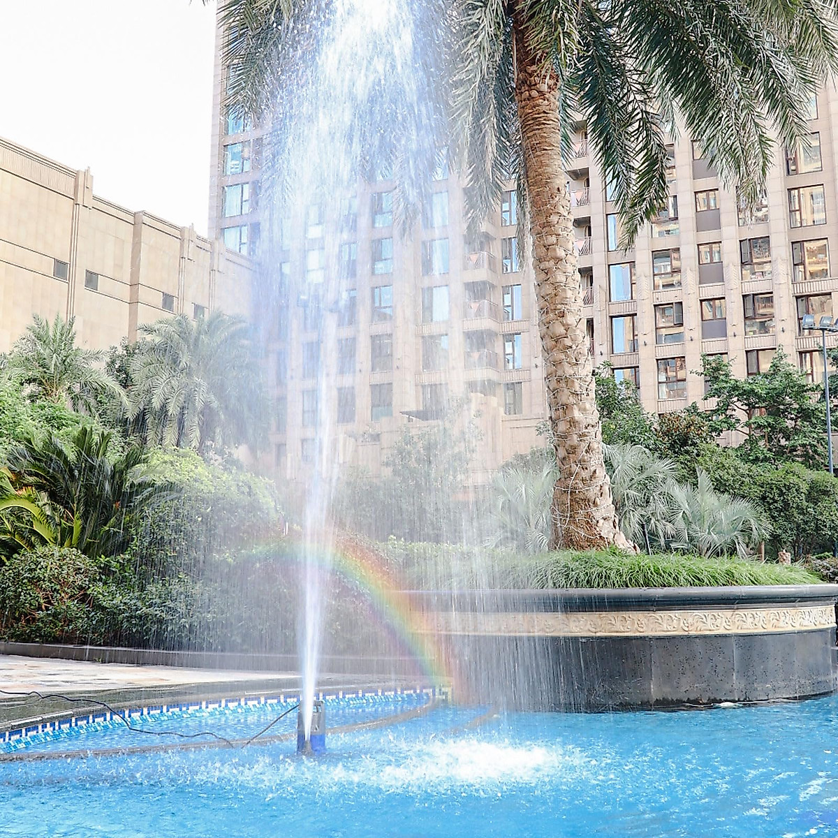 PANRANO Sump Pump 3/4HP Submersible Utility Water Pump 3500GPH Portable Water Transfer Pump for Pool Draining Garden Basements Hot Tub Pond Flood Yard with Adapters