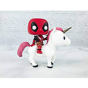 NEW! FUNKO POP! RIDES #36 Excusive Marvel Collectors Corps Deadpool On Unicorn