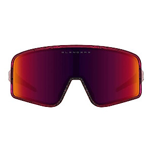 Blenders Eyewear Eclipse – Polarized Sunglasses – Wrap-Around Lens – 100% UV Protection – For Men – Stormation