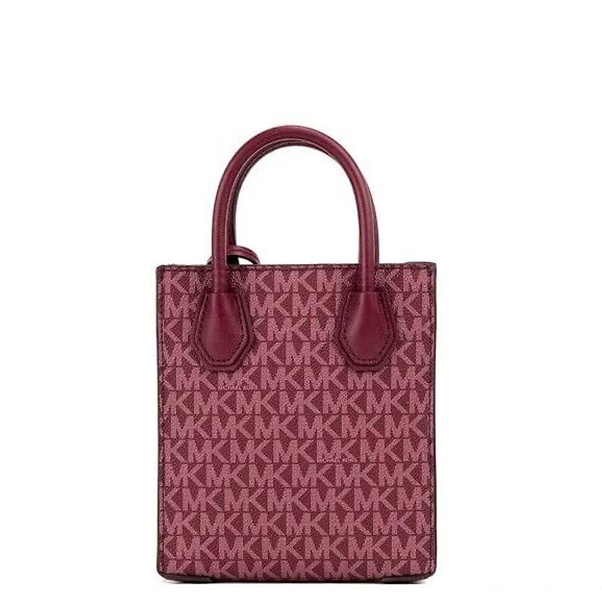 Michael Kors Mercer Extra-Small Pebbled Leather Crossbody Bag (Mulberry Multi)