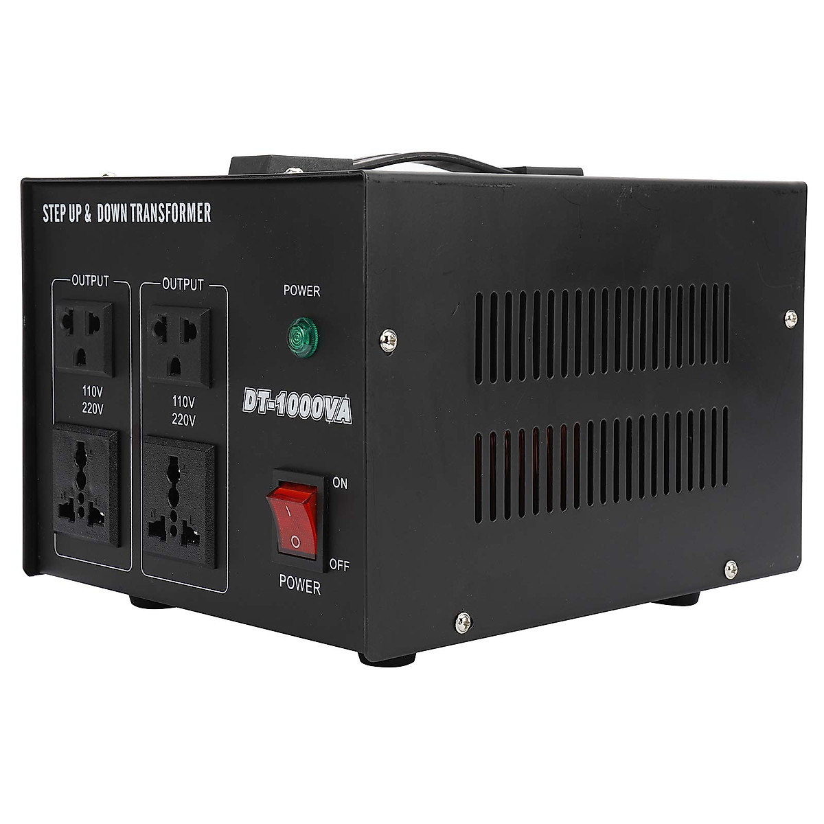 Patioer 1000W Voltage Converter Transformer(230V to 110V, 110V to 230V), Step Up/Down Converter 110/120 Volt - 220V/230V/240V Volt (1000W)