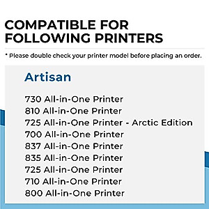 Penguin Remanufactured Ink Cartridge Replacement for Epson 99 & 98 Used for Artisan 835 725 710 800 All-in-One Printer 7 Pack (2 Black 1 Cyan 1 Magenta 1 Yellow 1Light Cyan 1 Light Magenta) Combo Pack