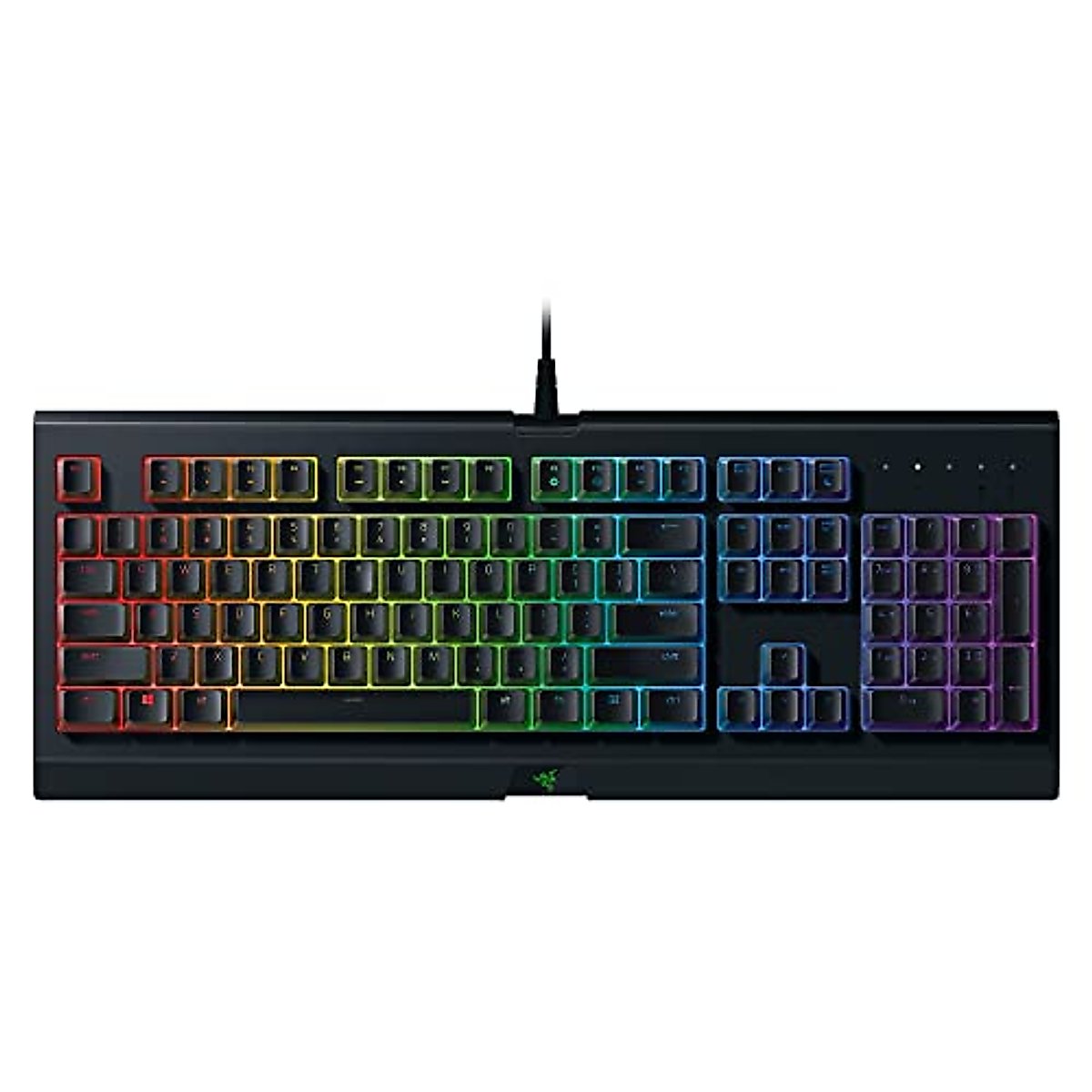 Razer Cynosa Chroma Gaming Keyboard: Individually Backlit RGB Keys - Spill-Resistant Design - Programmable Macro Functionality - Quiet & Cushioned