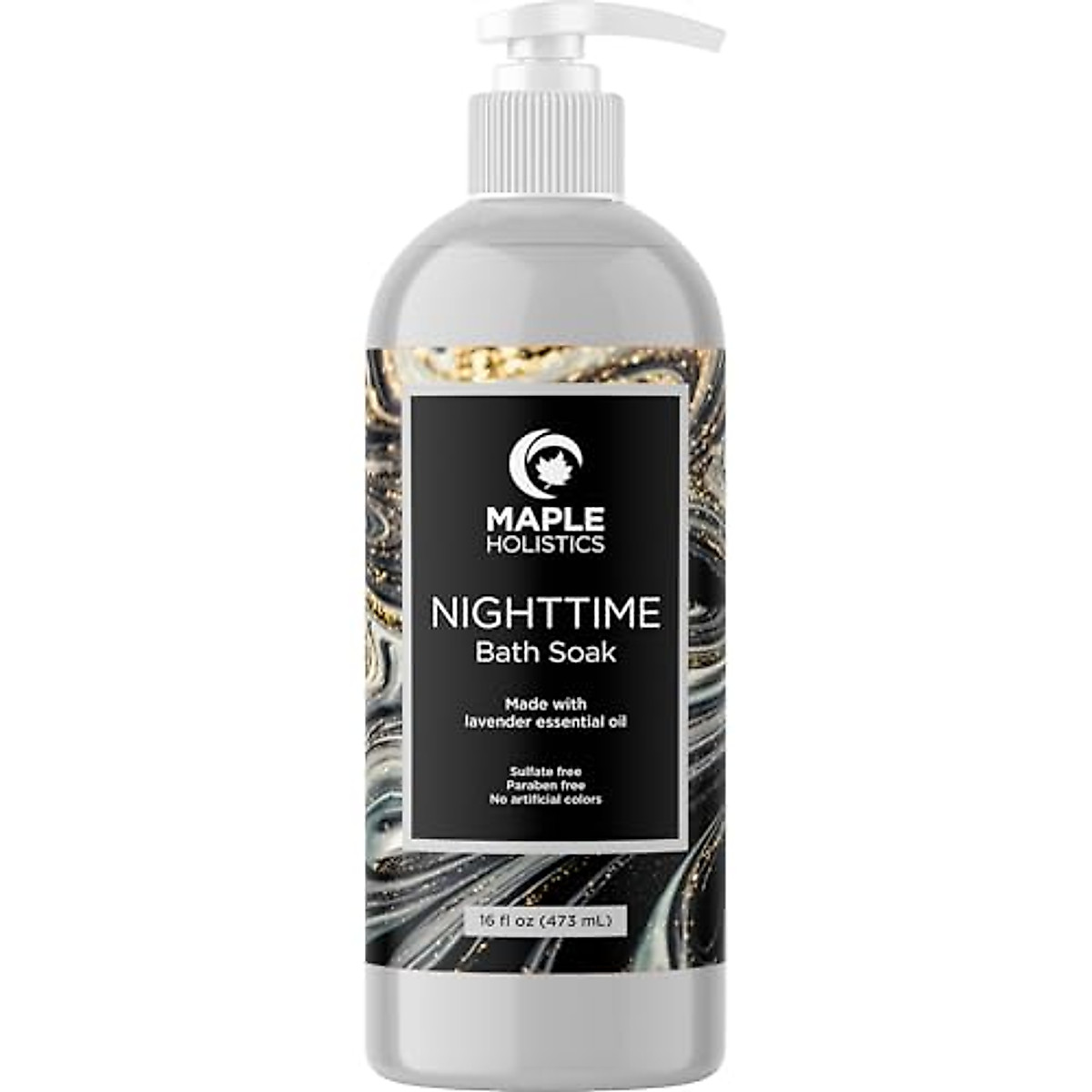 Luxury Nighttime Bubble Bath for Women - Aromatherapy Sleep Bath Soak for Women Relaxing and Nourishing Vegan Formula with Lavender Essential Oil and Shea Butter - Sulfate Paraben and Phthalate Free