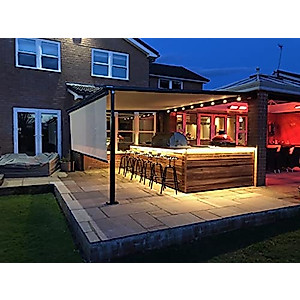 Bonfire Outdoor Kitchen BBQ Access Door,17 x24 Inch,304 Stainless Steel Single Vertical Door for Grilling Station or BBQ Island