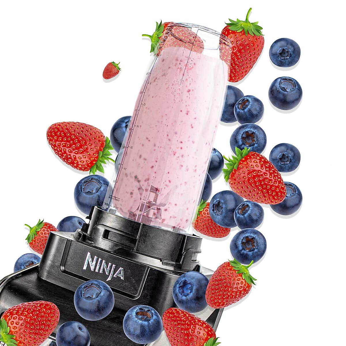 LYTIO Replacement 32 oz Cup with Sip N Seal Lid for Nutri Ninja Blender Auto IQ Duo - 407KKU641