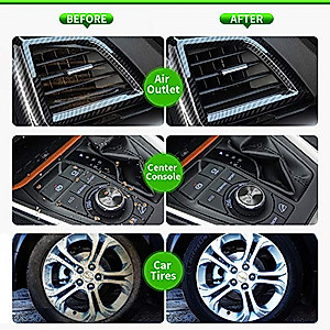 BEIJITA 11Pcs Car Cleaning Brushes,Auto Detailing Brushes Set for Cleaning Wheels, Car Interior Detailing Kit for Cars,Tire Brush,Chemical Guys, Exterior, Leather, Air Vents Car Detailing Kit