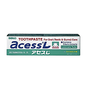 Access Herbal Extract Toothpaste, Mint, 4.2 Ounce
