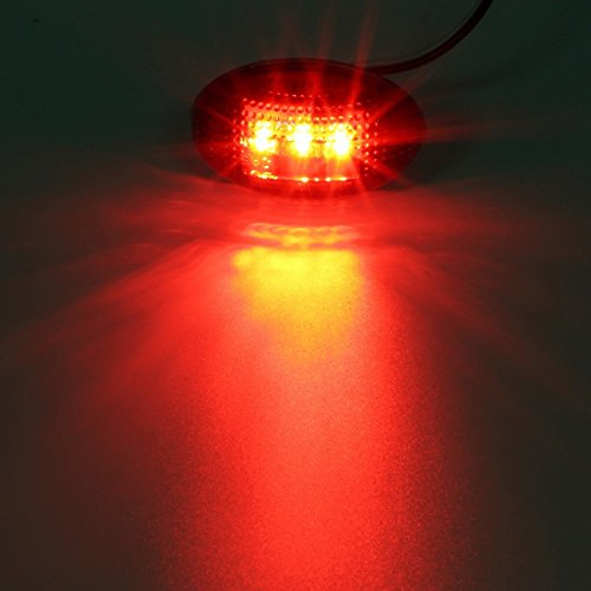 Partsam Replacement For Ford F350 F450 F550 1999-2010 LED Side Fender Marker Light Smoked Full Kit Dually Bed Fender Side Mount Light Clearance Compatible with Ford Super Duty Aftermarket Front Rear