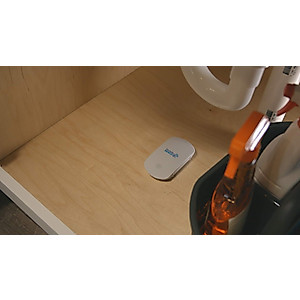 SimpleSENCE Water Leak and Freeze Detector, Smart WiFi Water and Freeze Sensor with Audible Alarm and Text & E-Mail Notification. Continuous Monitoring for Your Home and Investment Property (1 Pack).