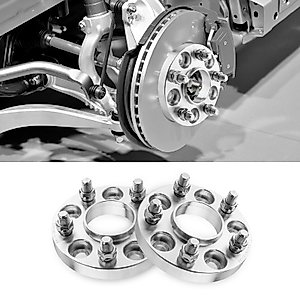 MOTORHOT 2Pcs 20mm Wheel Spacers Adapters 5x112mm to 5x114.3mm 5 Lug Hub 14x1.5 Studs 10 Lug Nuts Replacement for Audi 2008-2014 Mercedes-Benz 1994-2014 Maybach 2005-2012