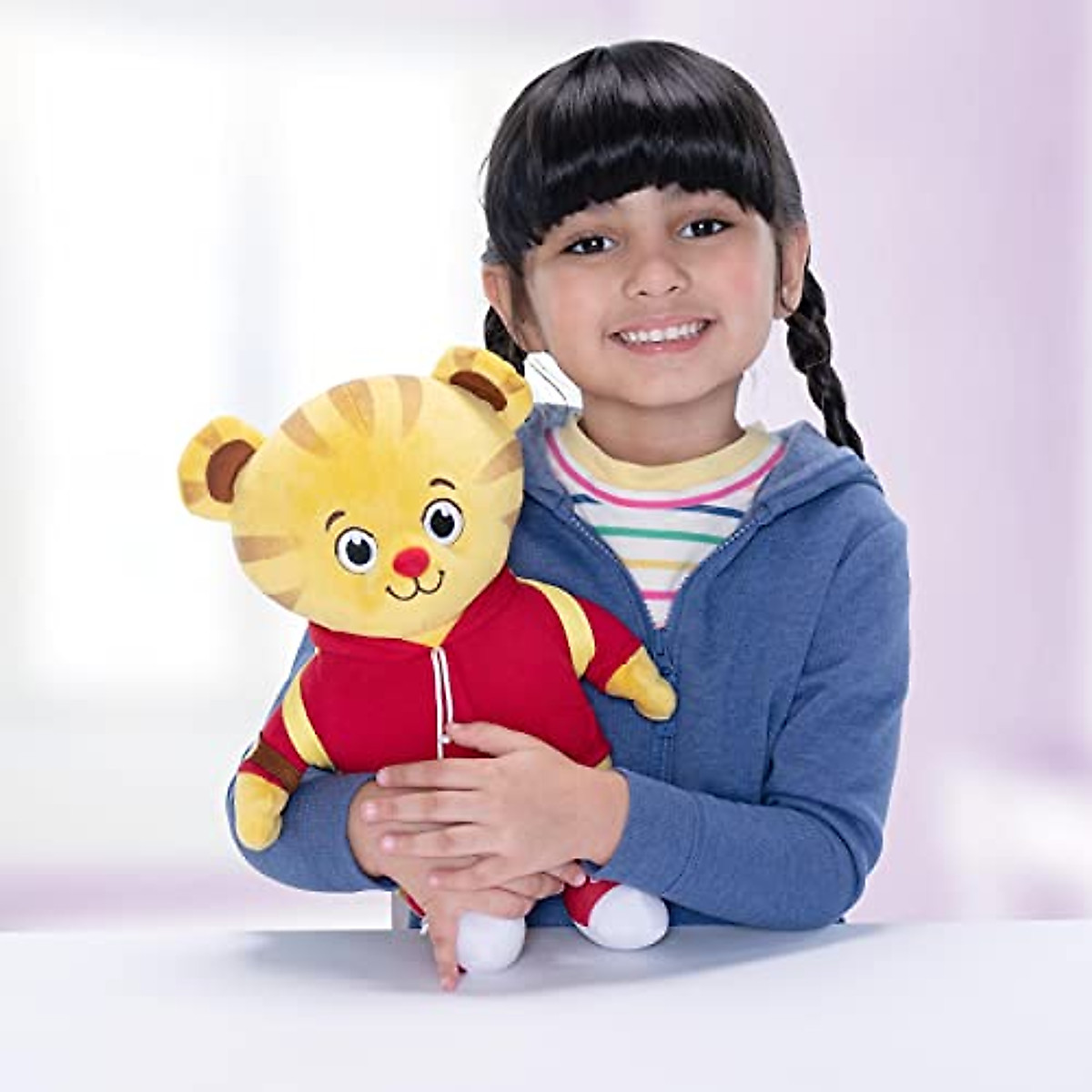Daniel Tiger's Neighborhood Plush Daniel Tiger Back to School Feature Plush with Tigey and Backpack featuring Music, Sounds, and Phrases!