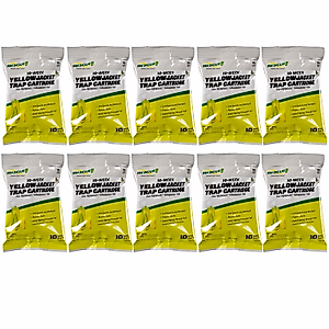 RESCUE! Yellowjacket Attractant Cartridge (10 Week Supply) – for RESCUE! Reusable Yellowjacket Traps - (10 Pack)