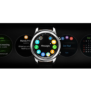 SAMSUNG Gear S3 Classic Smartwatch - 46mm (Renewed)