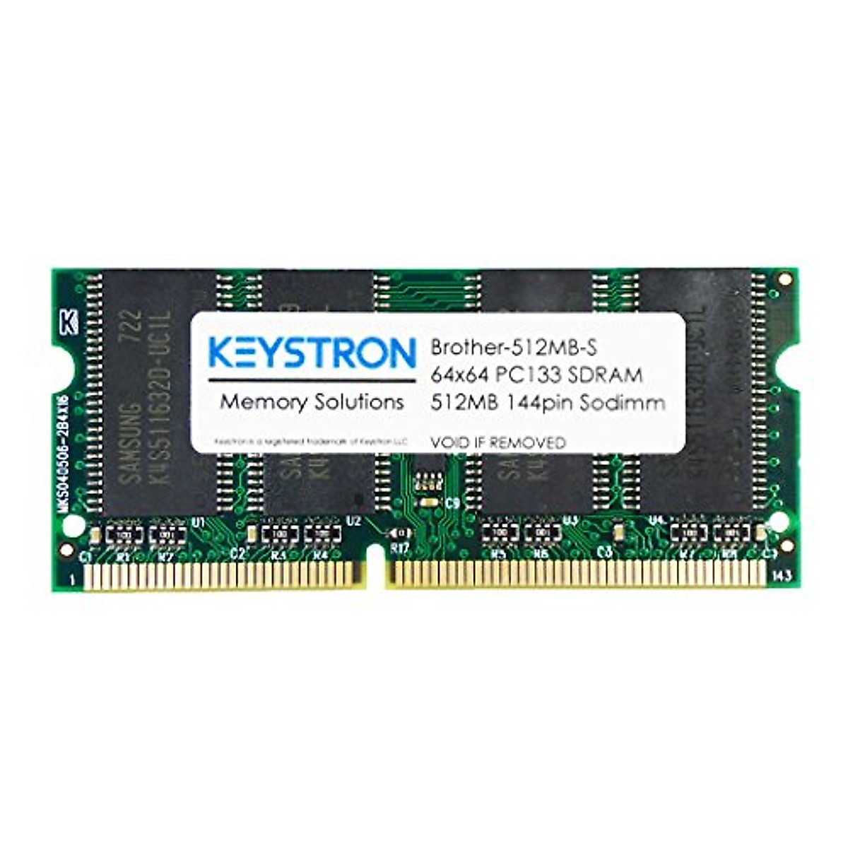 512MB PC133 144pin SDRAM SODIMM Memory for Brother Printer MFC-9010CN, MFC-9120CN, MFC-9320CW, MFC9120CN, MFC9320CW